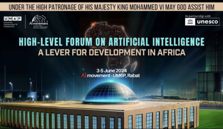 UM6P-Rabat : Ouverture d'un Forum de Haut niveau sur l'Intelligence Artificielle - Le12 - FR